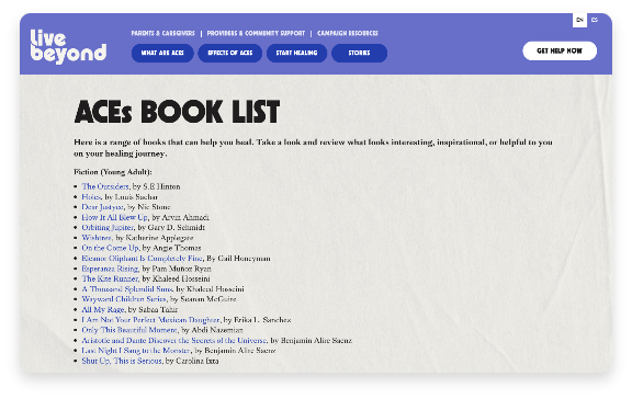 Campaign Resources - Live Beyond
