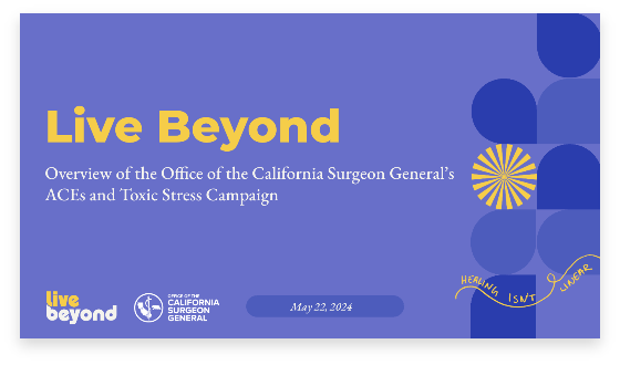 Campaign Overview Slides - Live Beyond